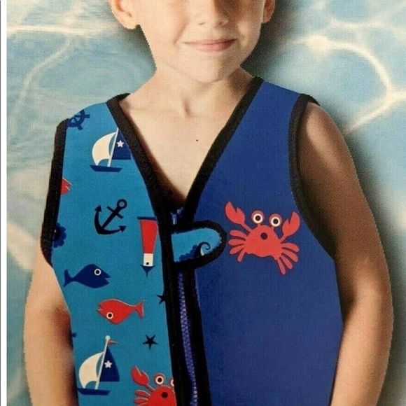Lifeguard | Swim | Lifeguard Brand Flotation Safety Vest With Crab ...